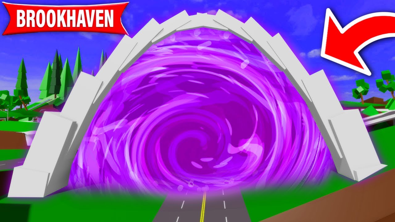 WAS IST mit dem PORTAL in BROOKHAVEN PASSIERT? (Roblox Brookhaven 🏡RP ...