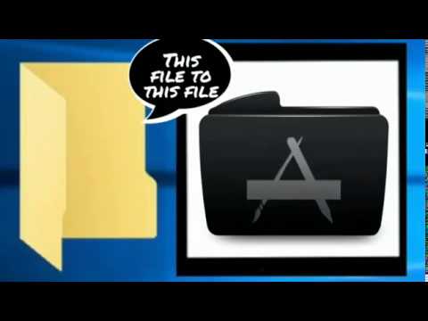 How to Change normal folder to different ico icon folder...... - YouTube