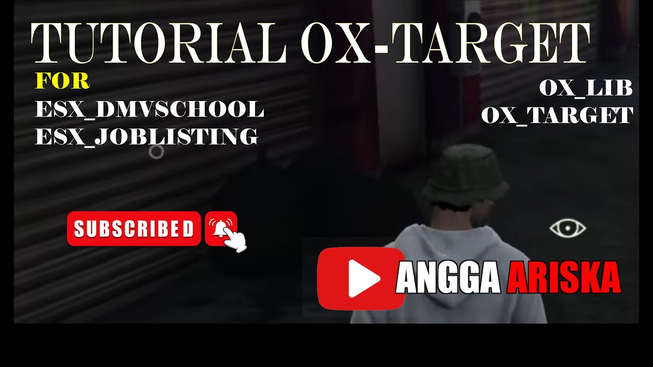 Tutor Installation Fivem Ox-Target di Script DMVSchool dan Joblist ...