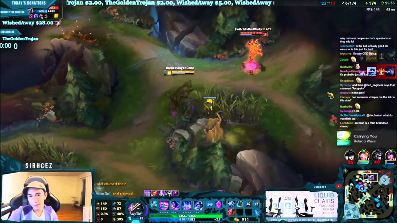 Hextech Protobelt Nasus Montage 6.9 - YouTube