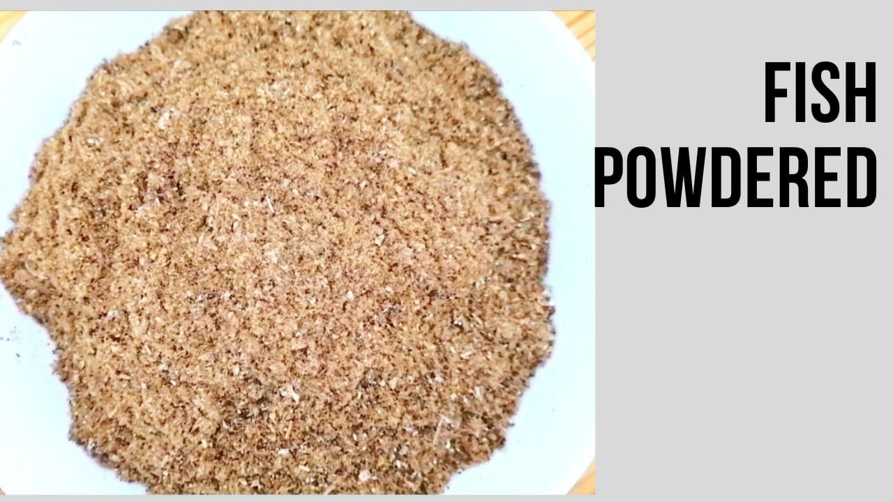 fish powder with just two ingredients - YouTube