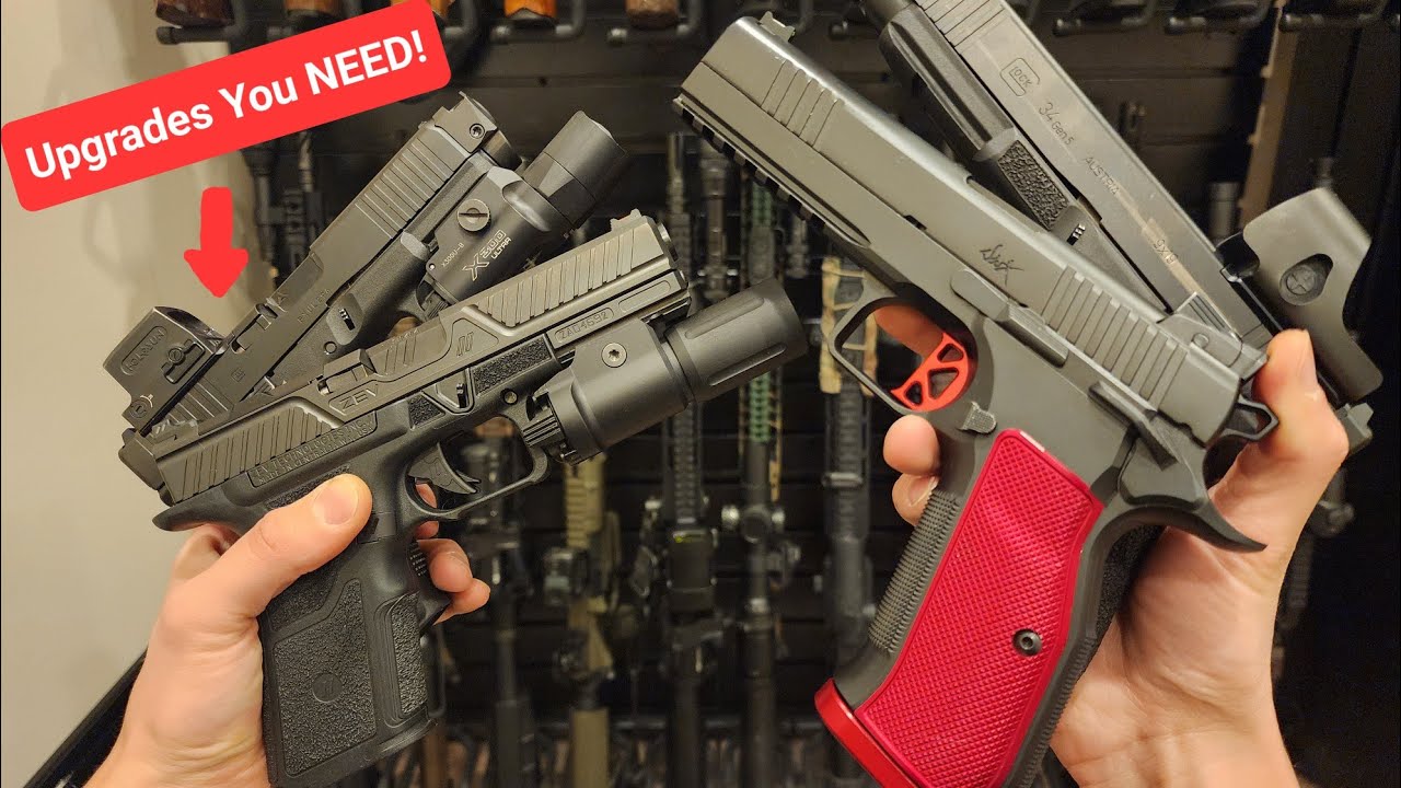 Top Handgun Upgrades for Home Defense - YouTube