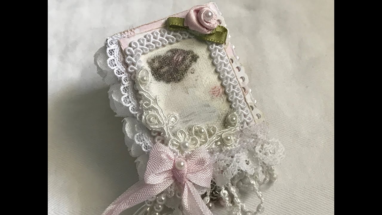 VR ~ Shabby Monique Brocante ~ Altered Shabby Chic Matchbox - YouTube