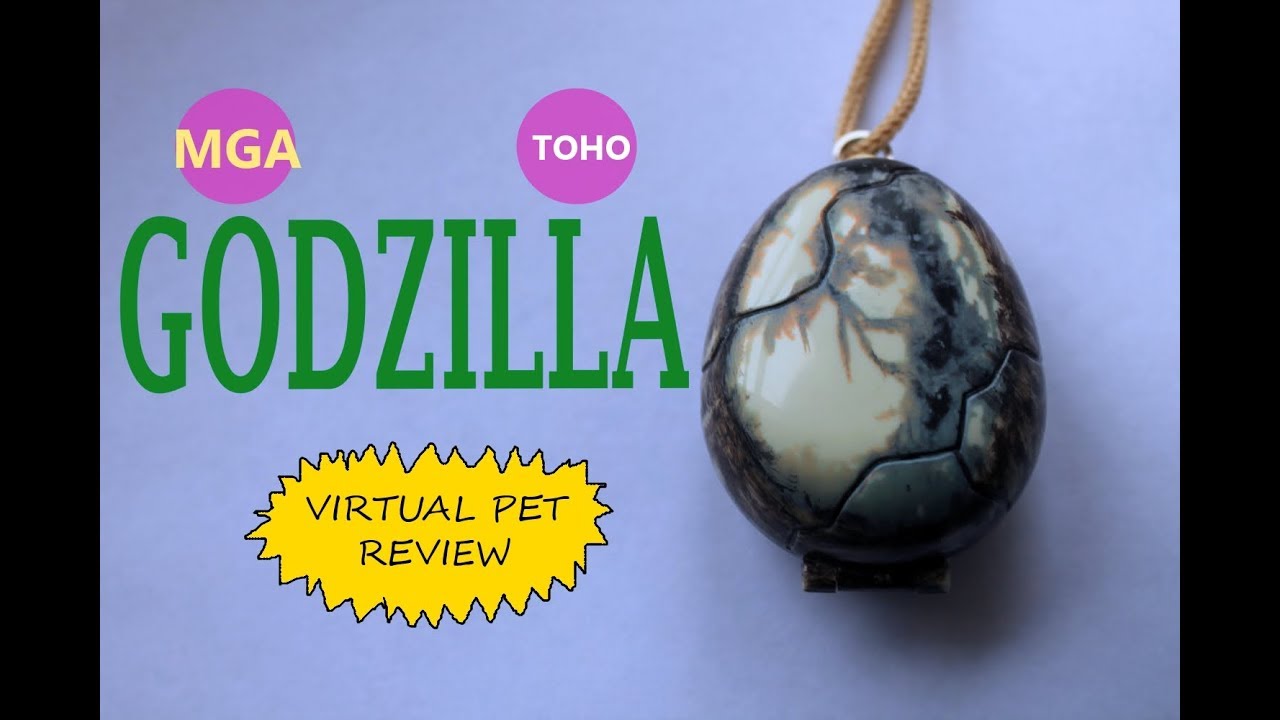Godzilla Virtual Pet Review (Toho, MGA) | Тамагочи Годзилла - YouTube