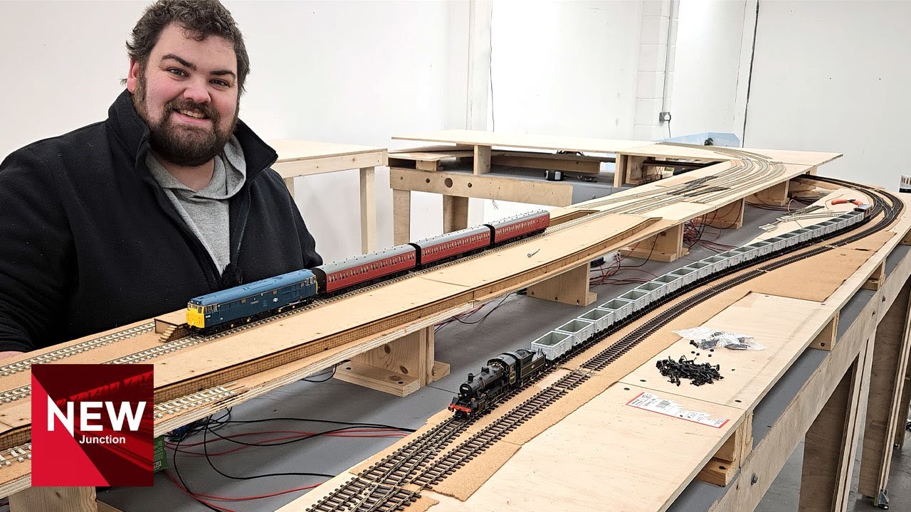 New Junction Model Railway EP34 - Model Railway Fiddle Yard Begins ...