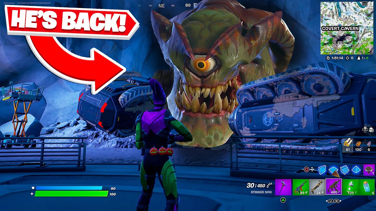 Fortnite CHAPTER 3 SEASON 1 - MONSTER LIVE EVENT - YouTube