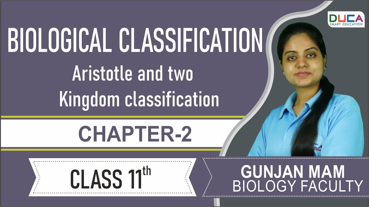 Biological Classification || Aristotle and two kingdom classification ...