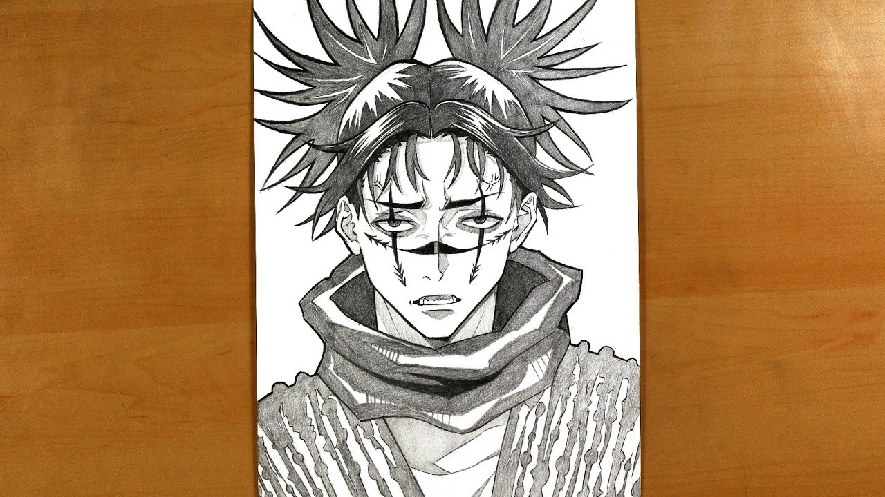 How to draw Choso from Jujutsu Kaisen - YouTube