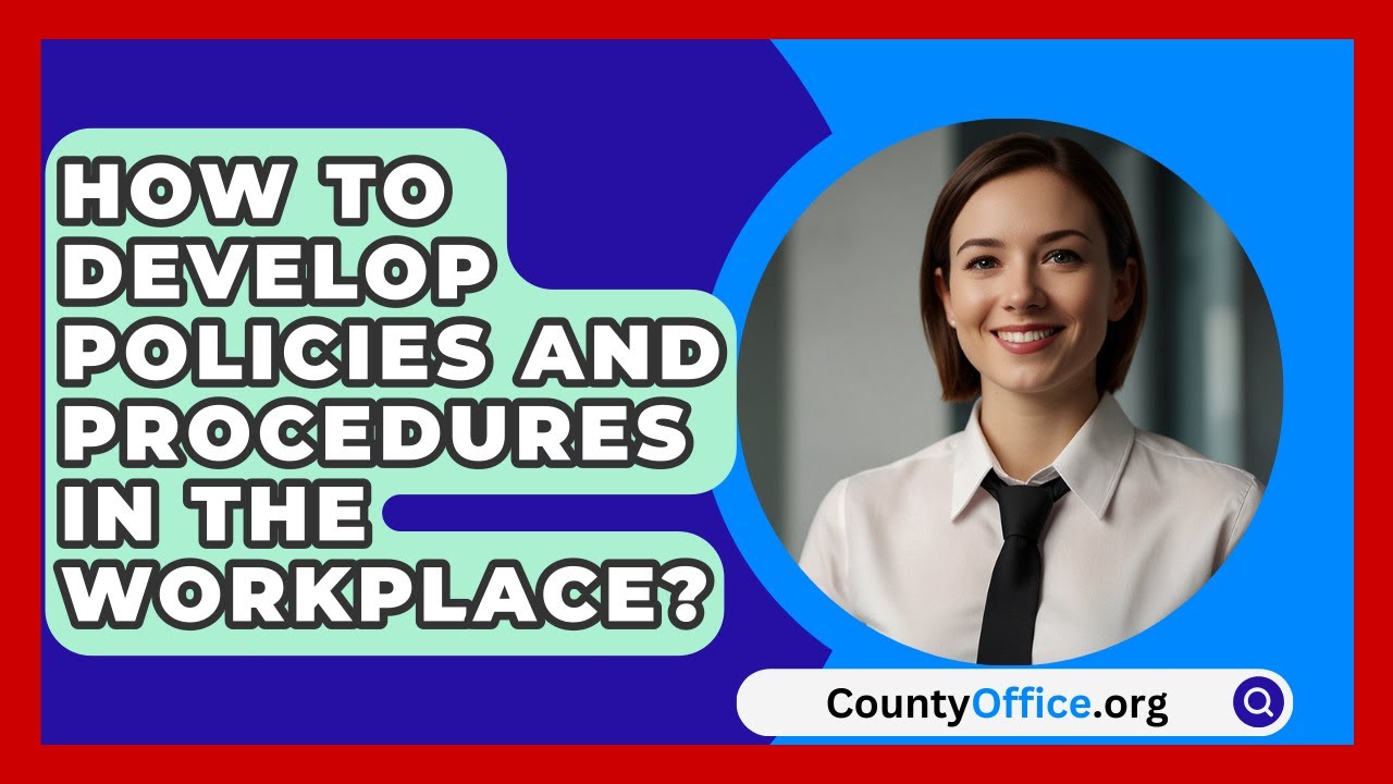 How To Develop Policies And Procedures In The Workplace? - CountyOffice ...