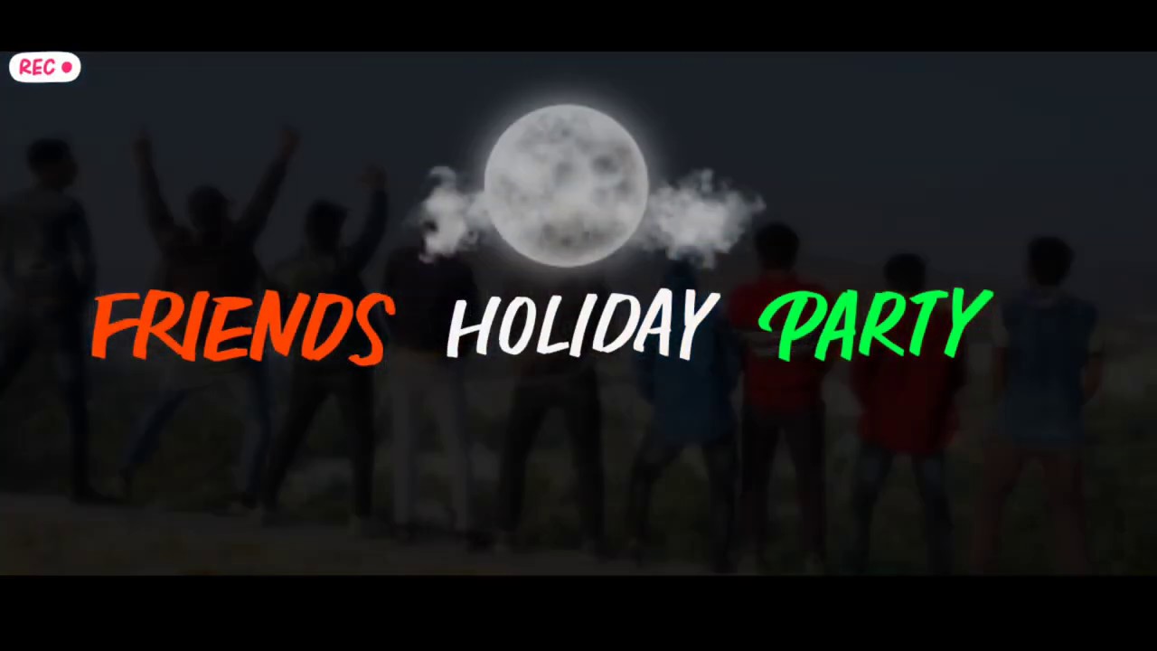 Friends👬 holiday party | friendship cover song 2020 | friends full ...