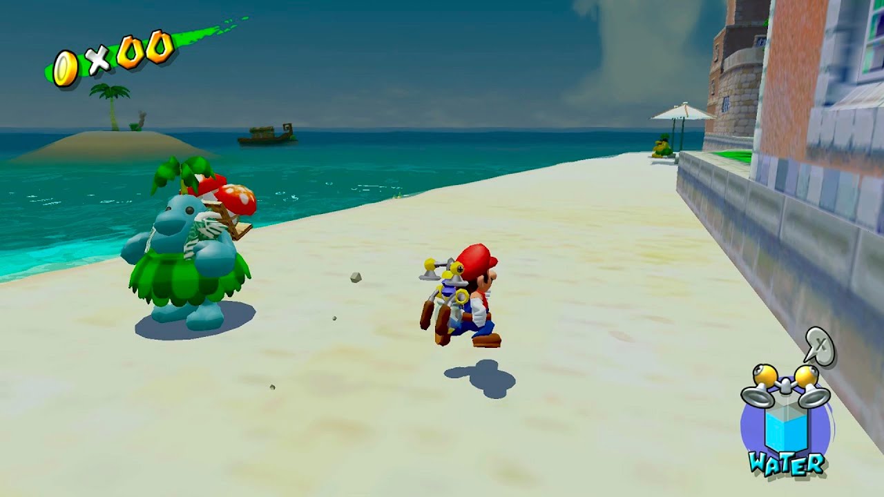 How to Spin Jump in Super Mario Sunshine - YouTube