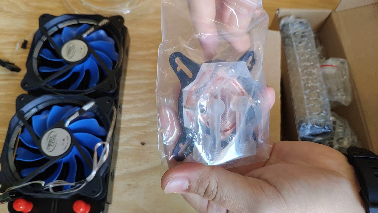 Unboxing Water Cooler DIY (CPU + GPU) - YouTube