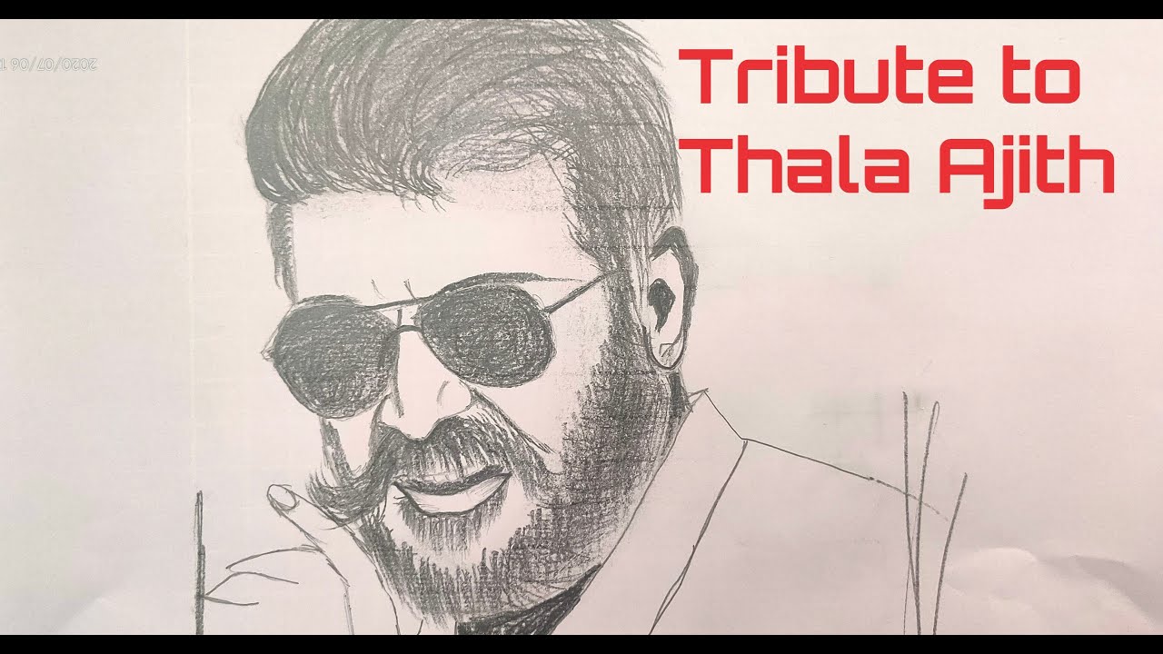 Tribute to Thala Ajith | Raju Arts - YouTube