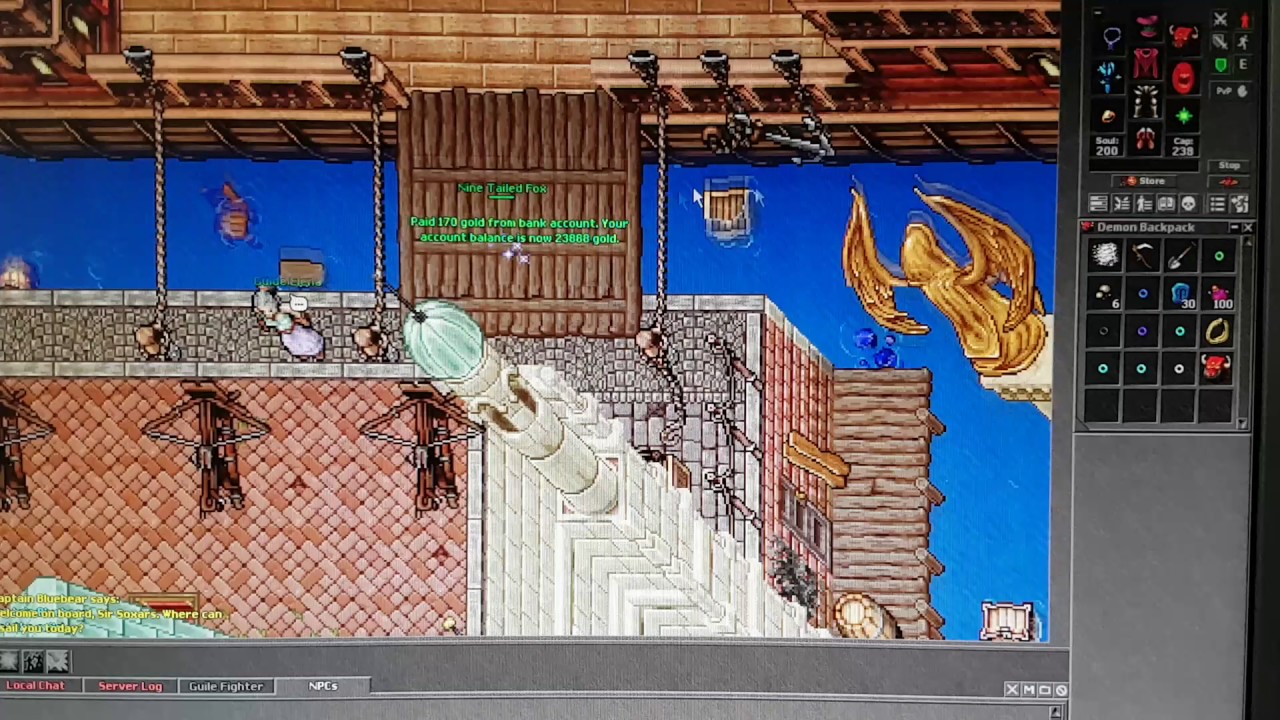 Nine Tailed Fox (Klein roosje) show you how to bake a cake in tibia ...