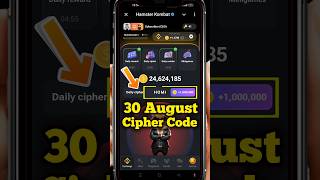 22 August Hamster Kombat Daily Cipher Combo Daily Combo Hamster Kombat Today 1 Million Coins ...