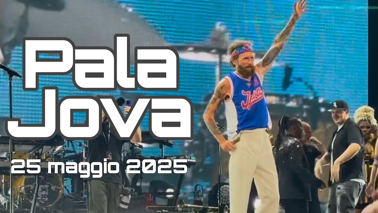 PalaJova | INTRO + CONCERTO - THE BEST OF JOVANOTTI LIVE in #ROMA # ...