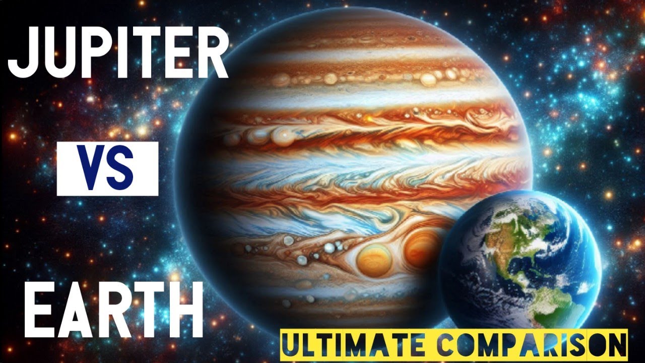 Jupiter vs Earth: The Ultimate Comparison #jupiter #earth #science ...