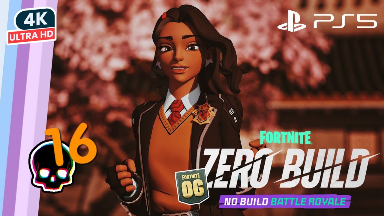 FORTNITE Battle Royale NEW Chapter 4 OG Season STUDIOUS SCOUT Skin Showcase PS5 Gameplay 4K HDR ...