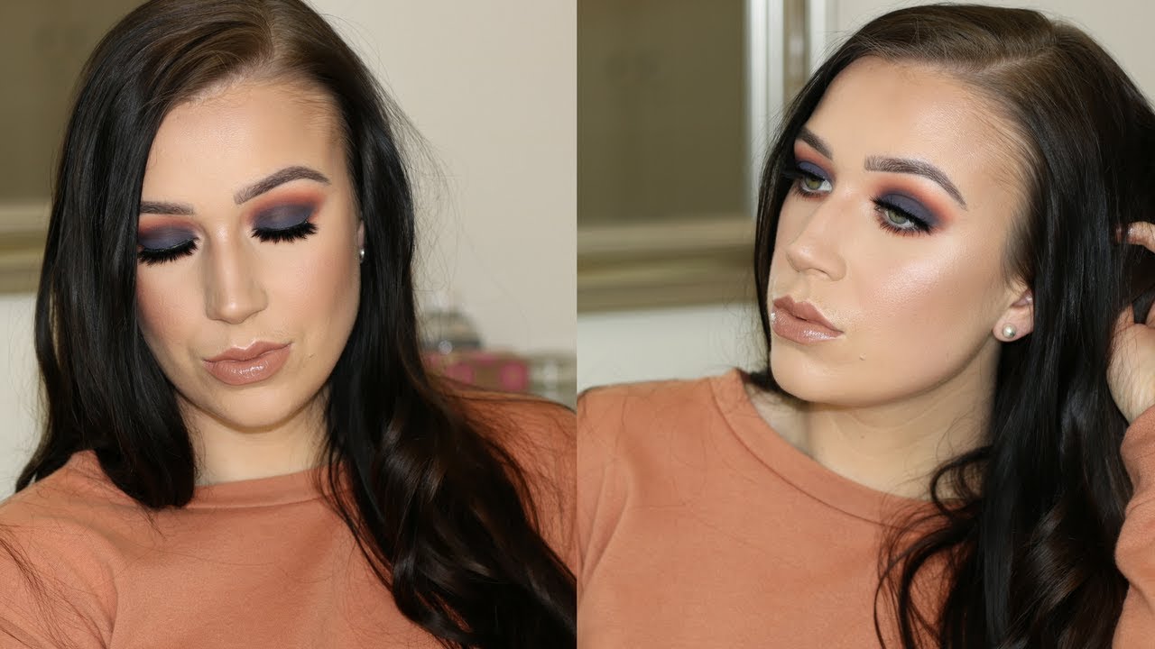 COLOURFUL SMOKEY EYE TUTORIAL | HOLLY BOON INSPIRED MAKEUP - YouTube