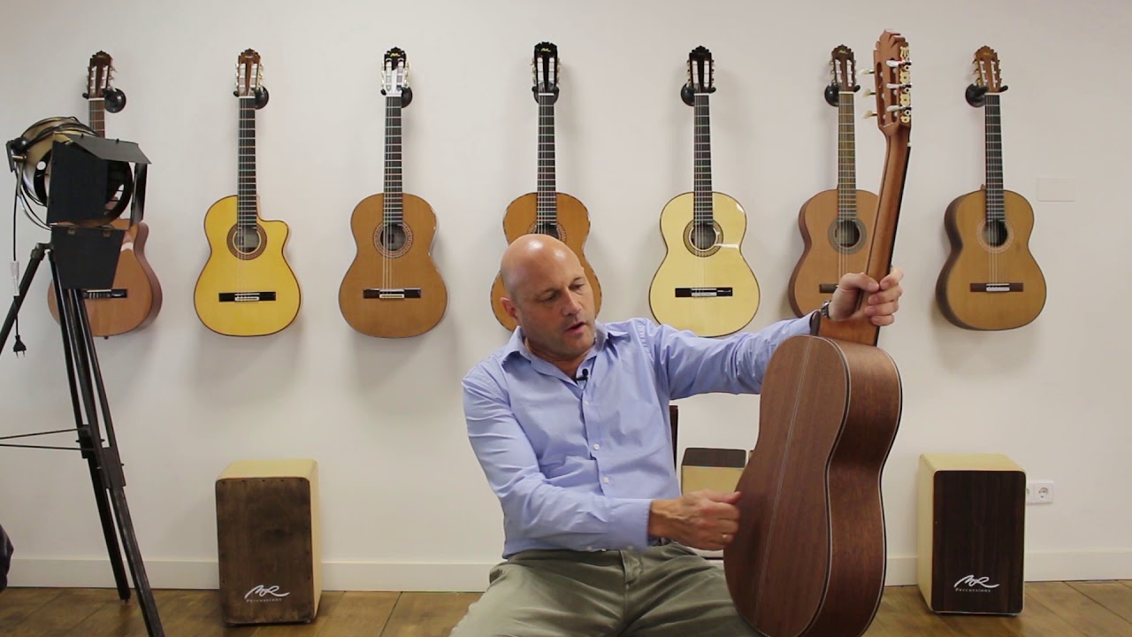 Manuel Rodriguez Guitars - C Sapele for Guitar Center - YouTube