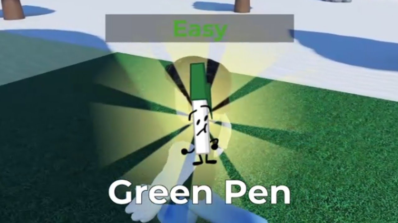 Find the Pens - Where to Find the Green Pen (Roblox) - YouTube