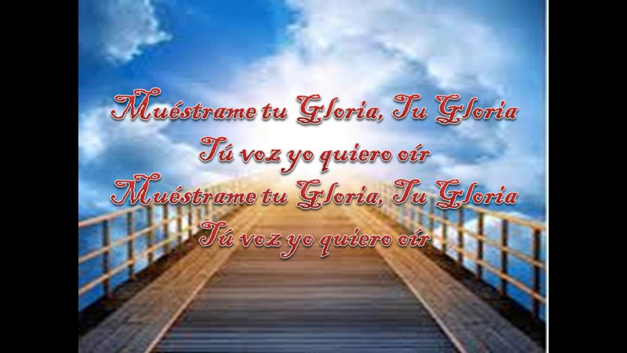 Muestrame tu Gloria Letra Jotta A - YouTube
