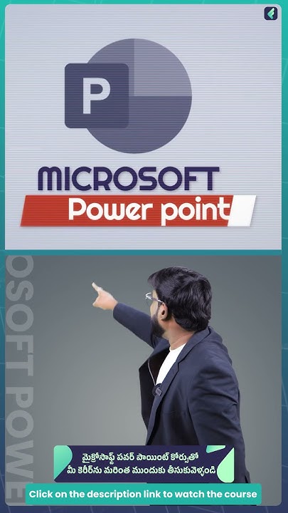 Microsoft PowerPoint Course Trailer in Telugu | ffreedom app - YouTube