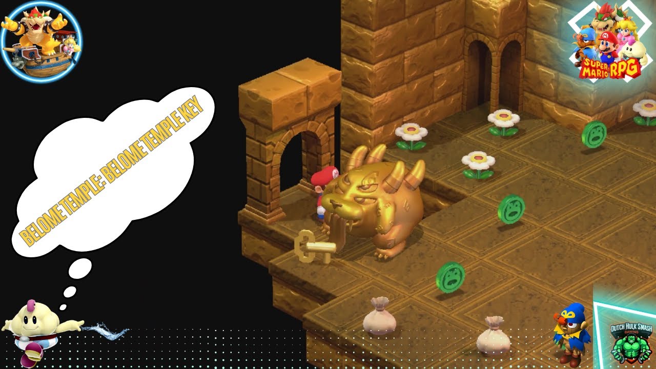 Belome Temple: Belome Temple Key in Super Mario RPG Remake. - YouTube