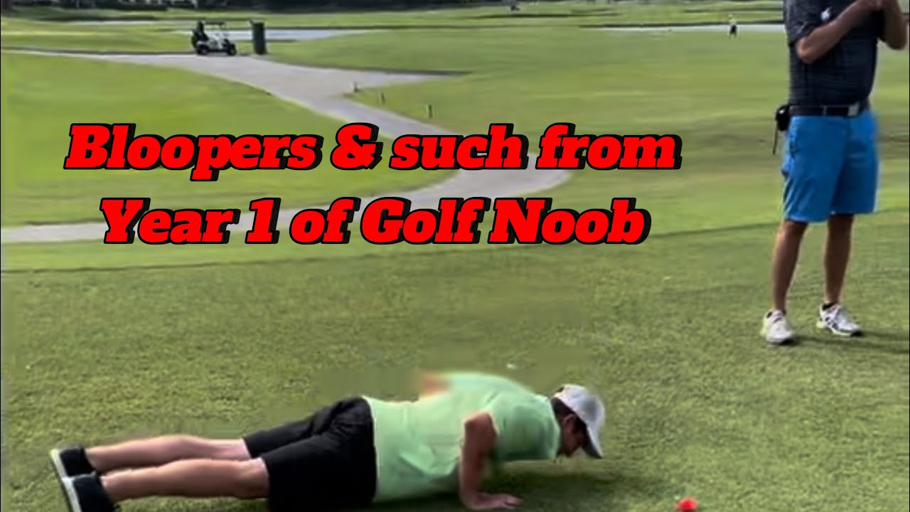 Bloopers, golf and laughs 😆 - YouTube