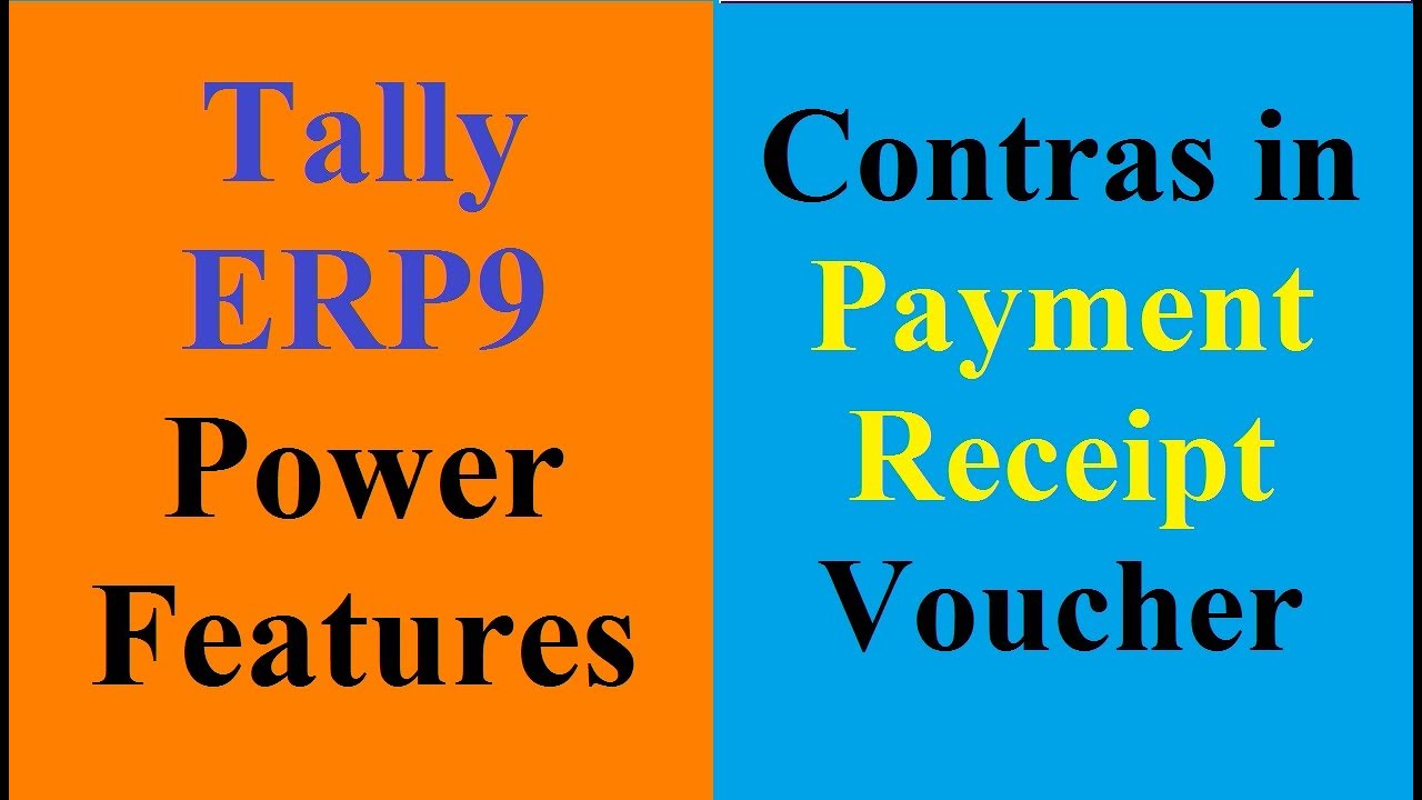 Receipt Payment Contra Voucher In Tally ERP 9 Payment Voucher receipt-payment-contra-voucher-in-tally-erp-9-payment-voucher