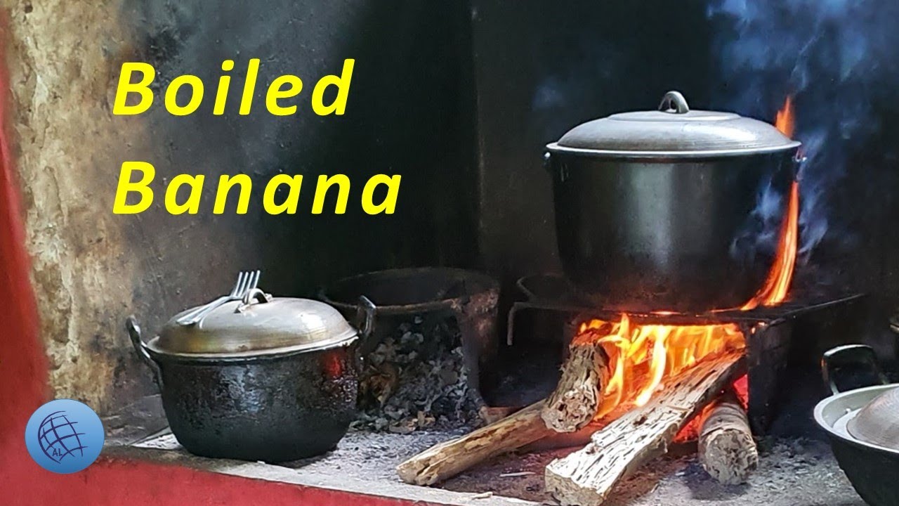 Sea Grass and Boiled Banana - Nilagang saging na Saba - YouTube