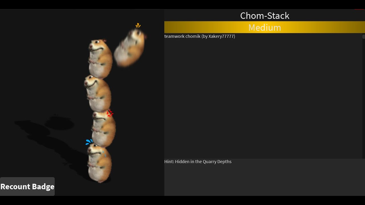 How to get Chom-Stack [MEDIUM] | Find the Chomiks - YouTube