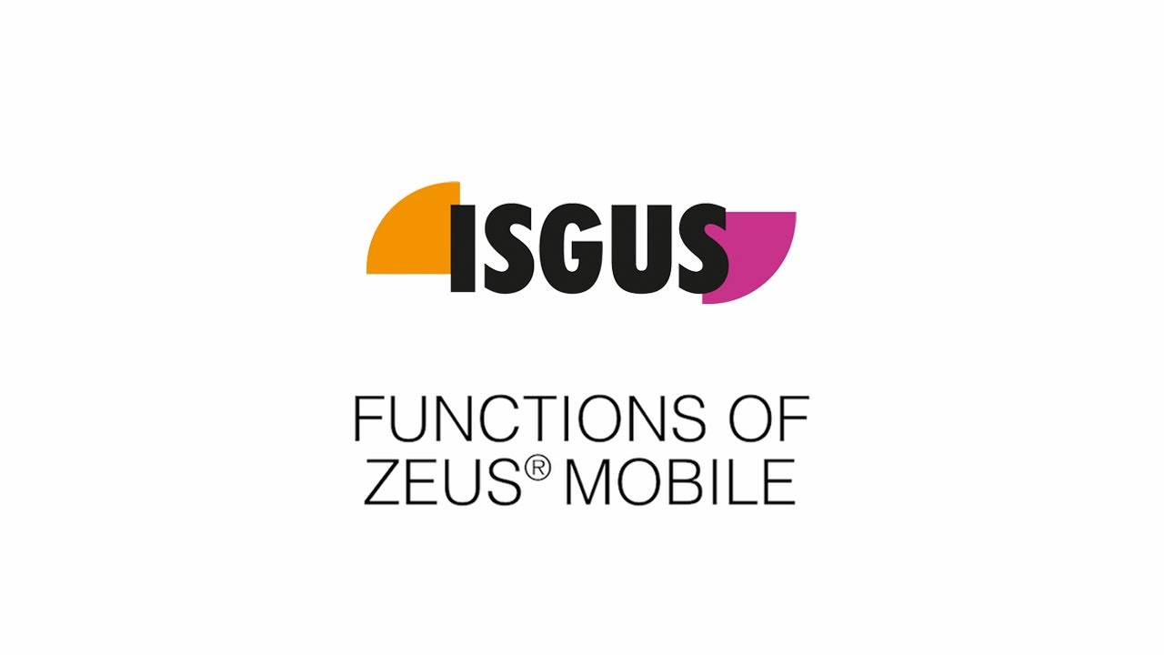ISGUS ZEUS® mobile - YouTube