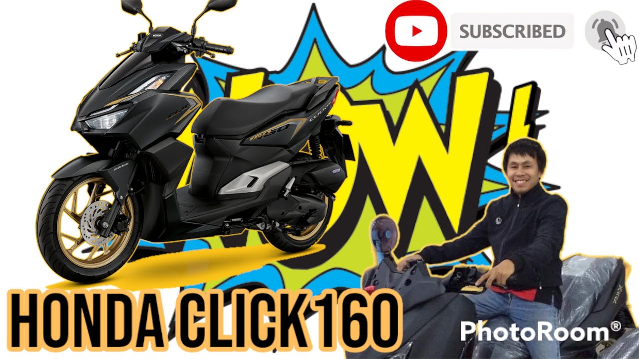 คลิ๊ก 160 All New Click160 | 2023สีดำ - YouTube