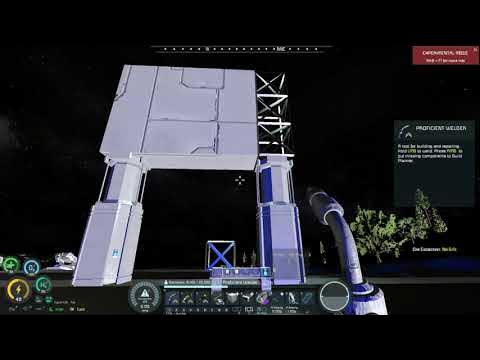 Space Engineers combining pistons with merge blocks - YouTube