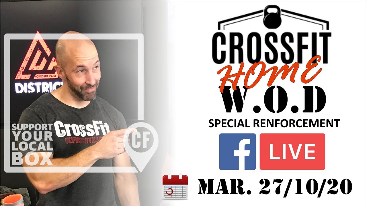 [27/10] Pecs / Abdos / Jambes sans matériel - CrossFit Home WOD ...