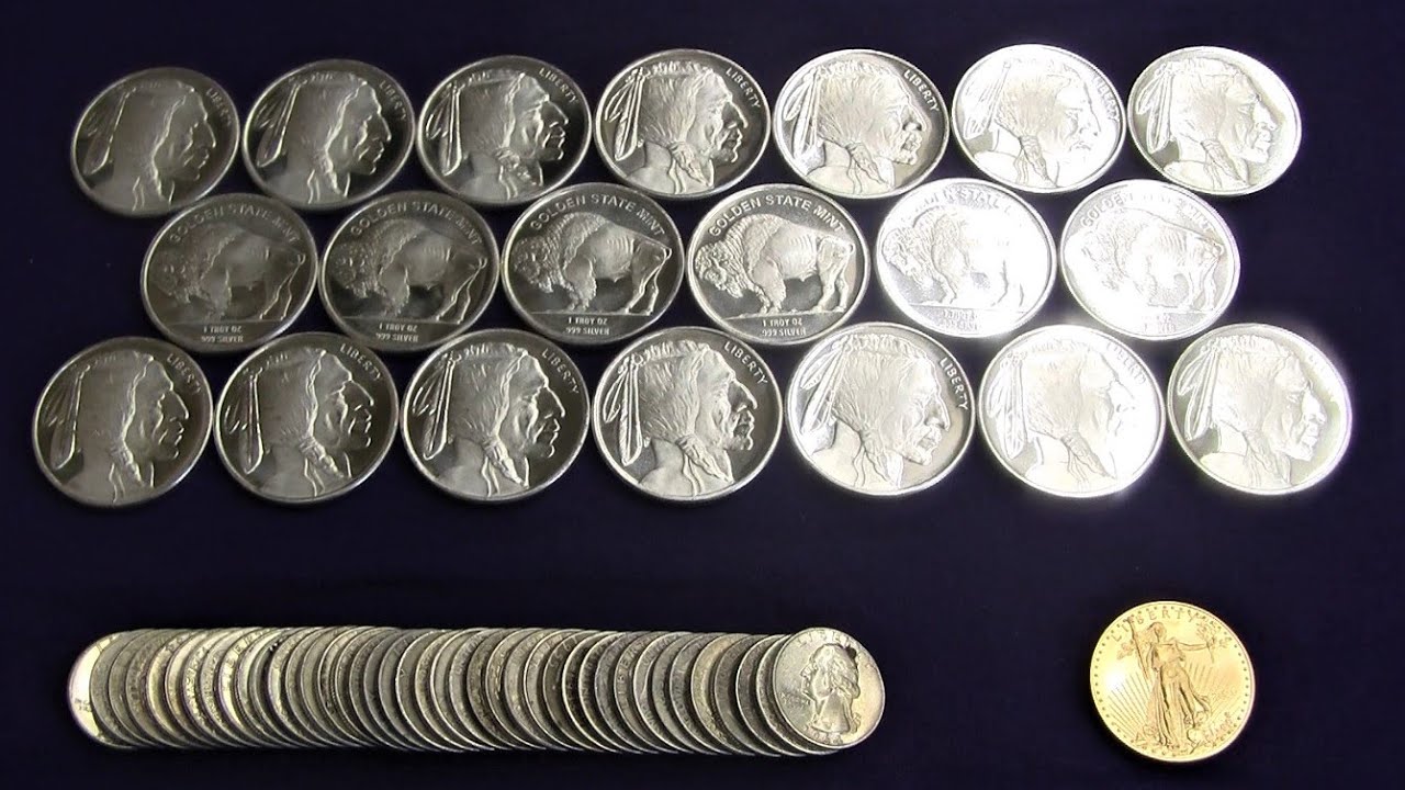 Gold and Silver Stack Update - February 2020 - YouTube