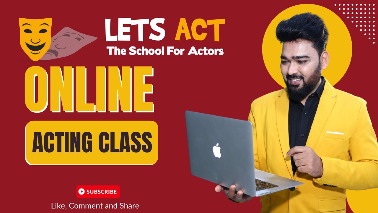 online acting class on camera techniques-Lets act - YouTube