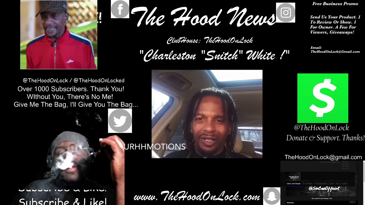 Charleston White Snitch On Gangs, Members & Pimps. Waits On Gang Unit ...