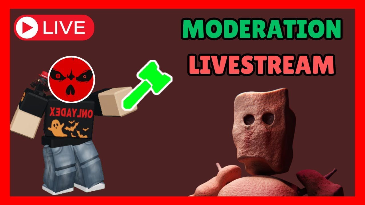Another Moderation Livestream | SCP: Roleplay Gaming - YouTube