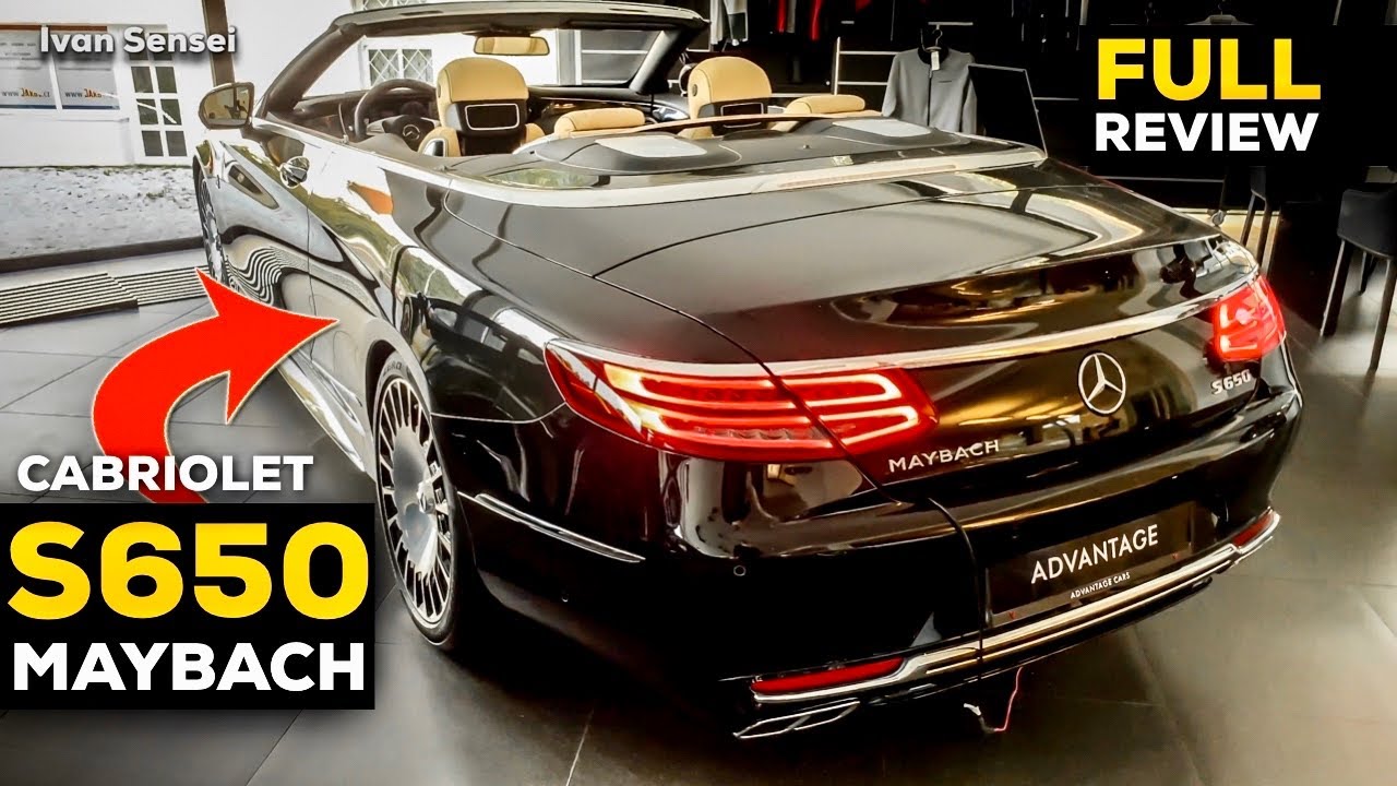 The Mercedes-Maybach S650 Cabriolet NEW Rare FULL Review Interior ...