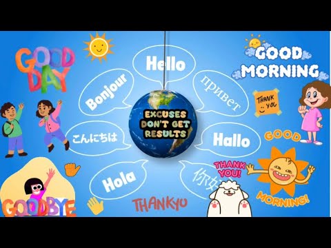 HELLO, HELLO GOODMORNING HOW ARE YOU; FUN SONG FOR KIDS - YouTube