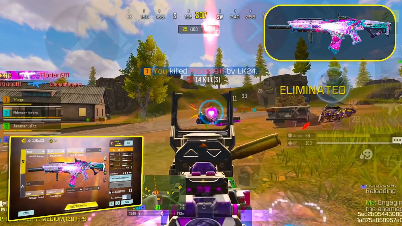 LK24 is More Powerful Than AK117??😱 | Best LK24 Gunsmith For Stability ...