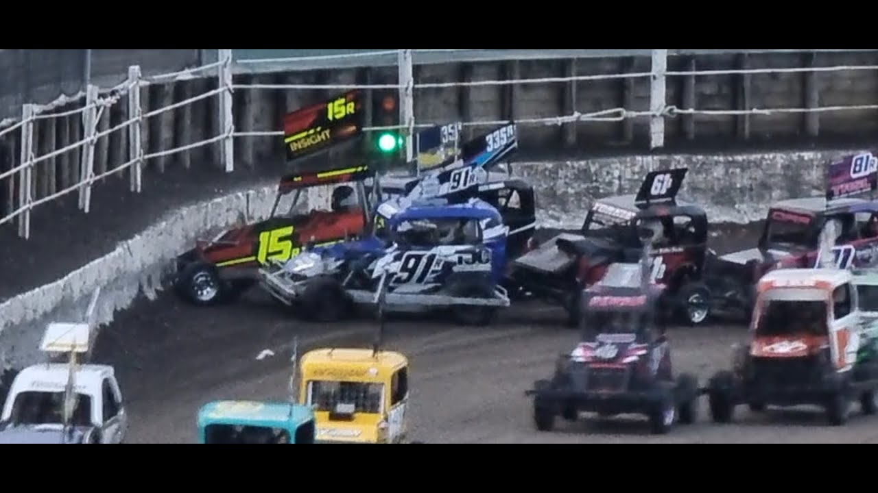 Paradise Valley Speedway - Ministocks - 16/4/23 - YouTube