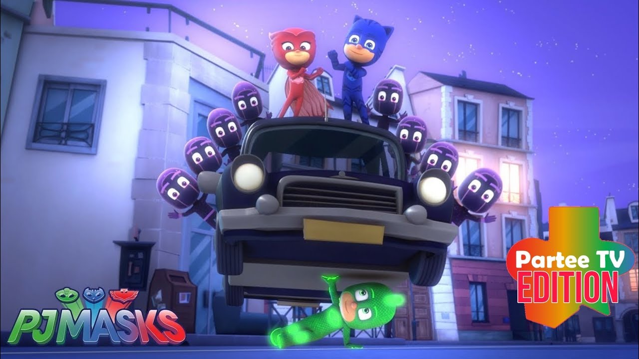 Super Moves Dance Party | PJ Masks x The Crazy City Of Parteeville Remix | Partee Junior - YouTube