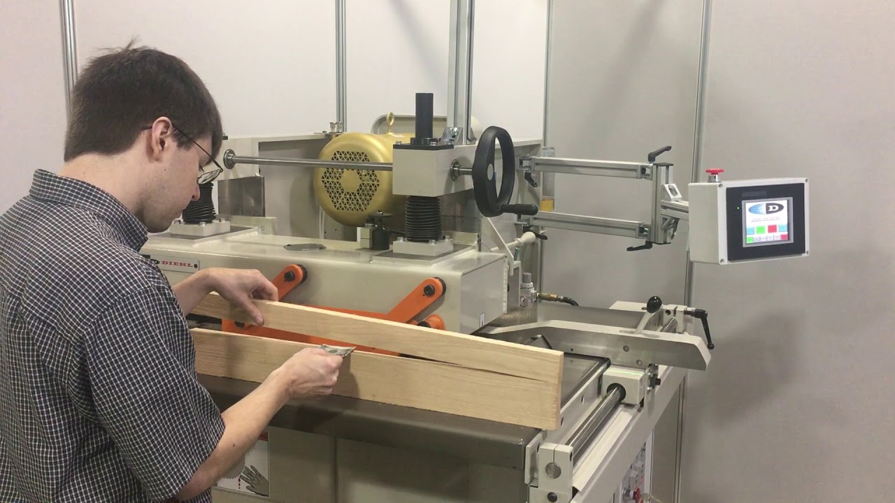 SL30 Straight Line Rip Saw - YouTube