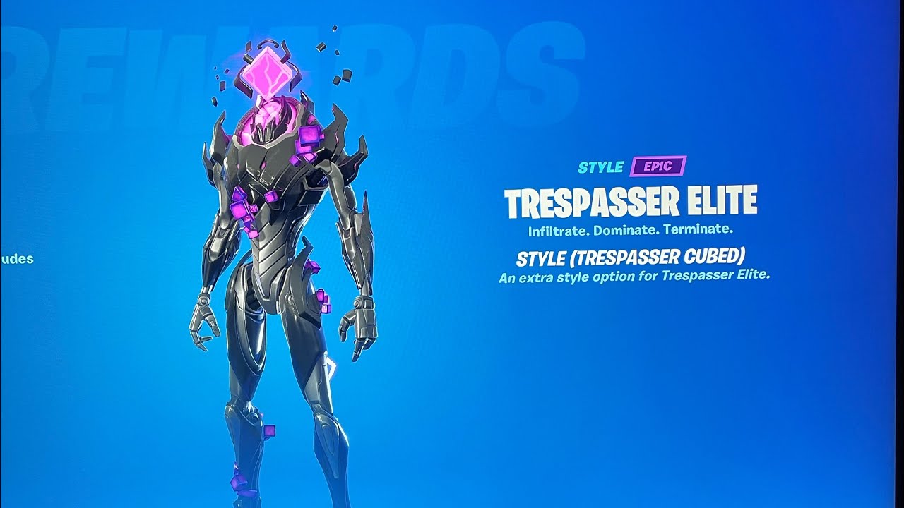 Fortnite gameplay van Trespasser Cubed (Trespasser Elite edit style ...