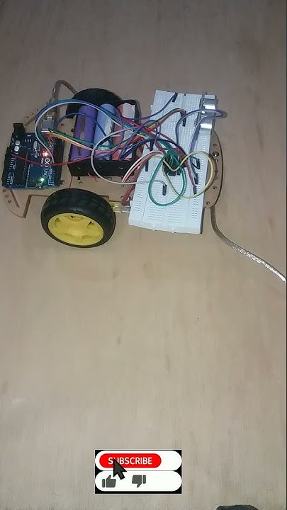 Human following robot by using ultrasonic sensor - YouTube