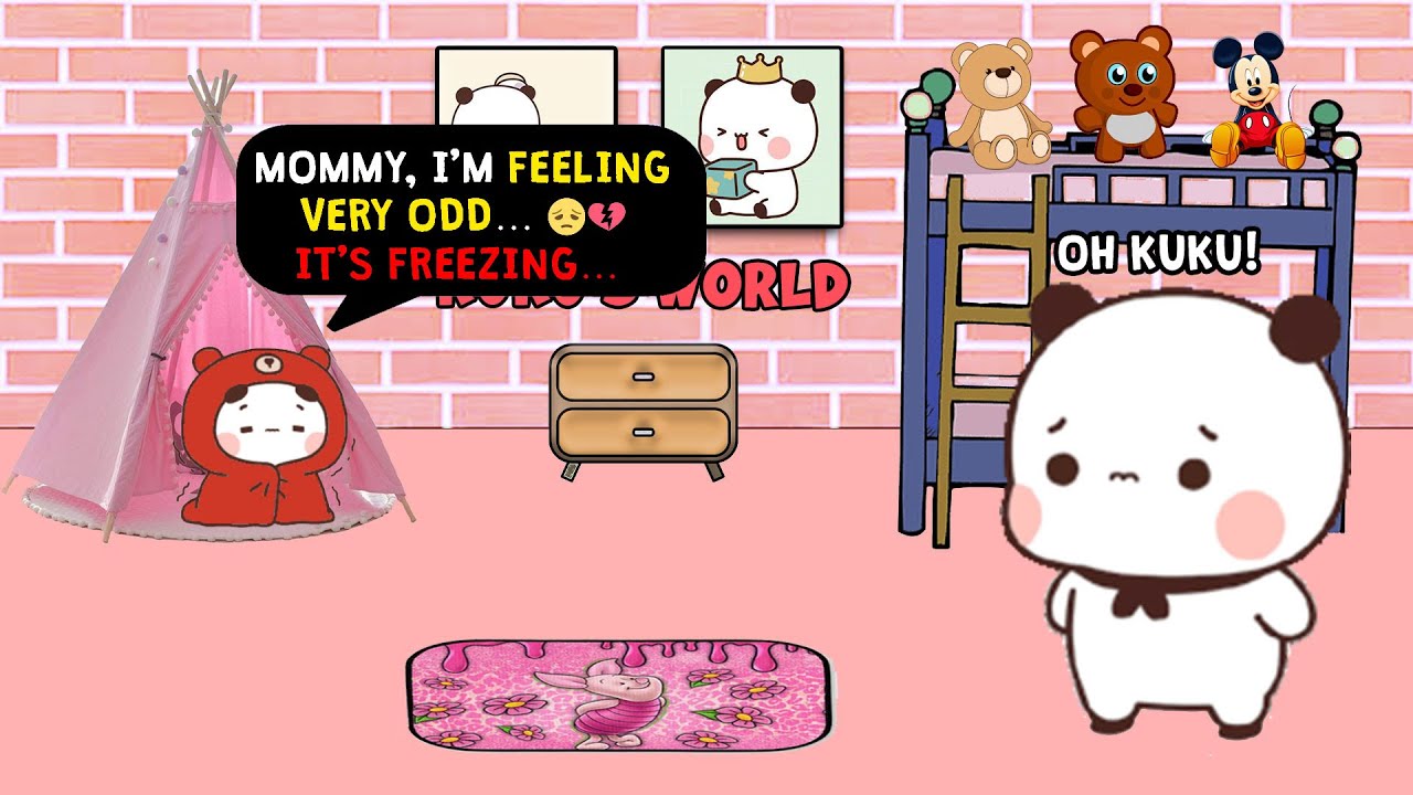 Help! 🥺Kuku is Shivering! It’s Too Cold! ️| peachgoma| bubu dudu ...