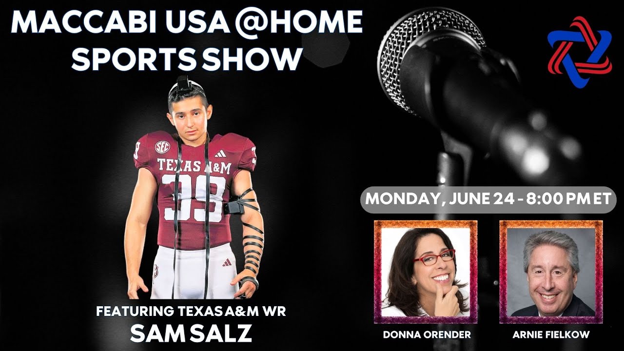 Maccabi @Home Sports Show Featuring Sam Salz - YouTube